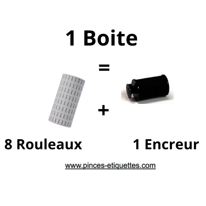 1136 Etiqueteuse Avery Dennison PAXAR MONARCH 2 Lignes 20X16MM Qualité
