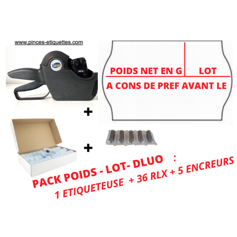 POIDS NET EN GRAMMES - LOT - D L U O A CONSOMMER DE PRÉFÉRENCE AVANT