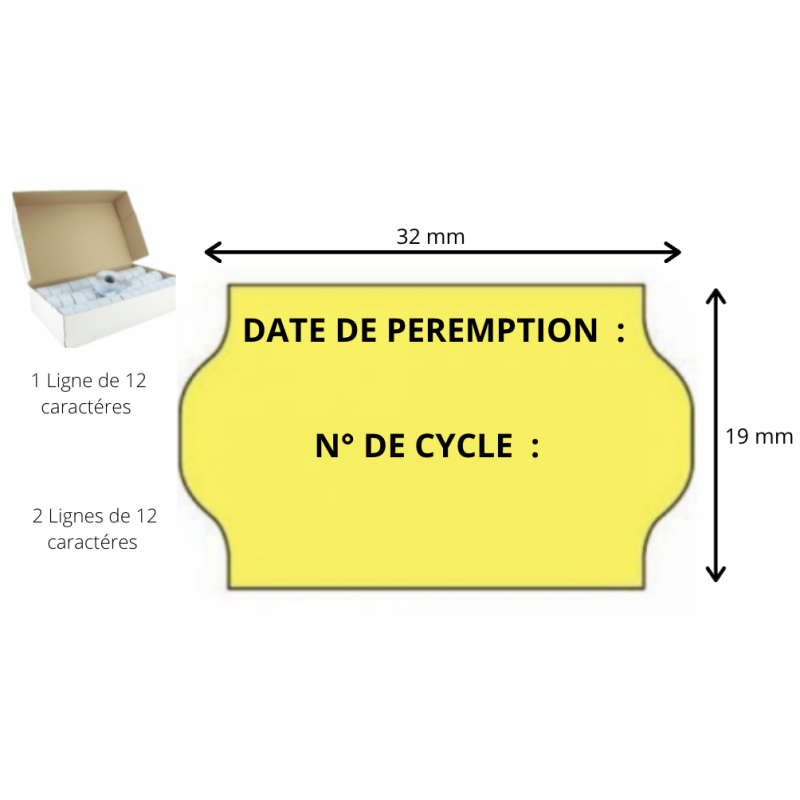 Étiqueteuse Date péremption sterilisation central