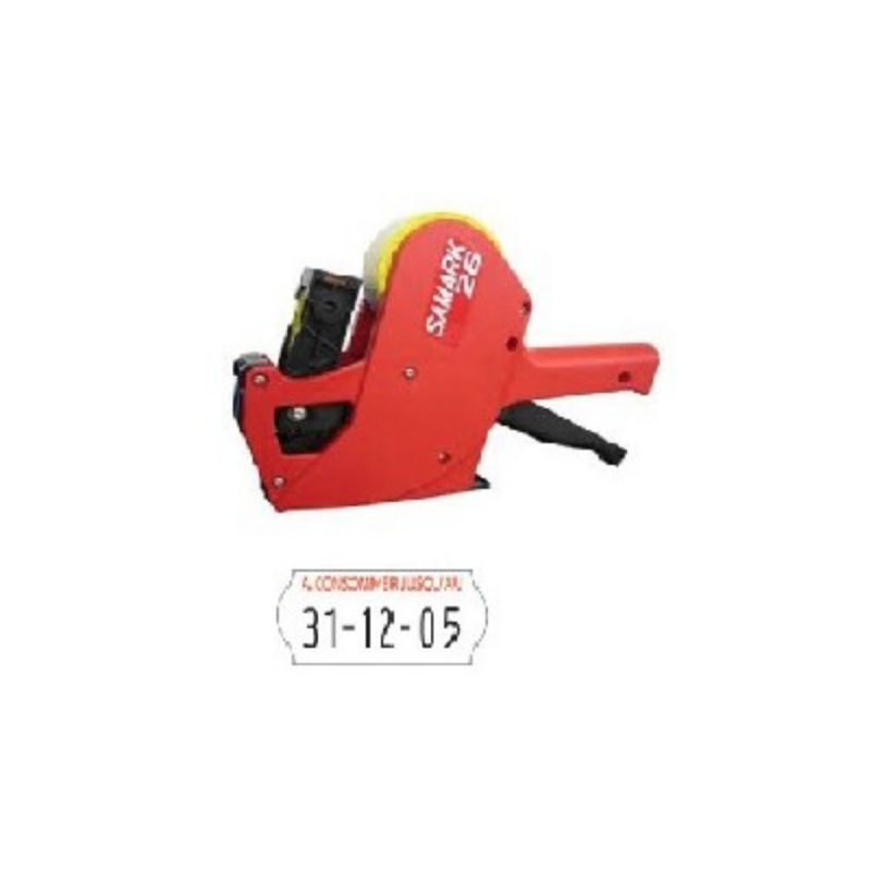 Encreurs Rouleaux SATO : Etiqueteuses SAMARK - PB 1 boite de 5 Tampons